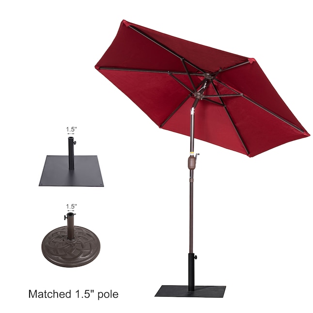 BANSA ROSE 7.2-ft Aluminum Market Patio Umbrella in the Patio Umbrellas ... BANSA ROSE 7.2-ft Aluminum Market Patio Umbrella in the Patio Umbrellas ...