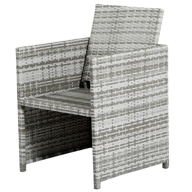 Bayfeve 9 Piece All-Weather Rattan Set 9-Piece Gray Rattan Dining Patio ... Bayfeve 9 Piece All-Weather Rattan Set 9-Piece Gray Rattan Dining Patio ...