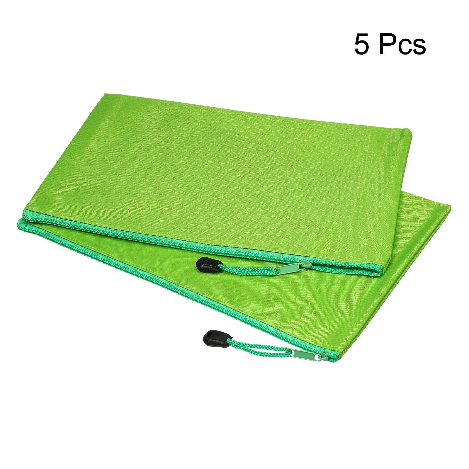 PATIKIL Waterproof Zipper File Bags 5pcs B5 Document Storage Folders ...
