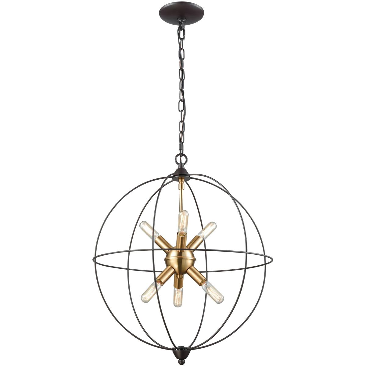 Atlas Lighting and Home CL11226-BZ Loftin Chandelier Oil Rubbed Bronze ...