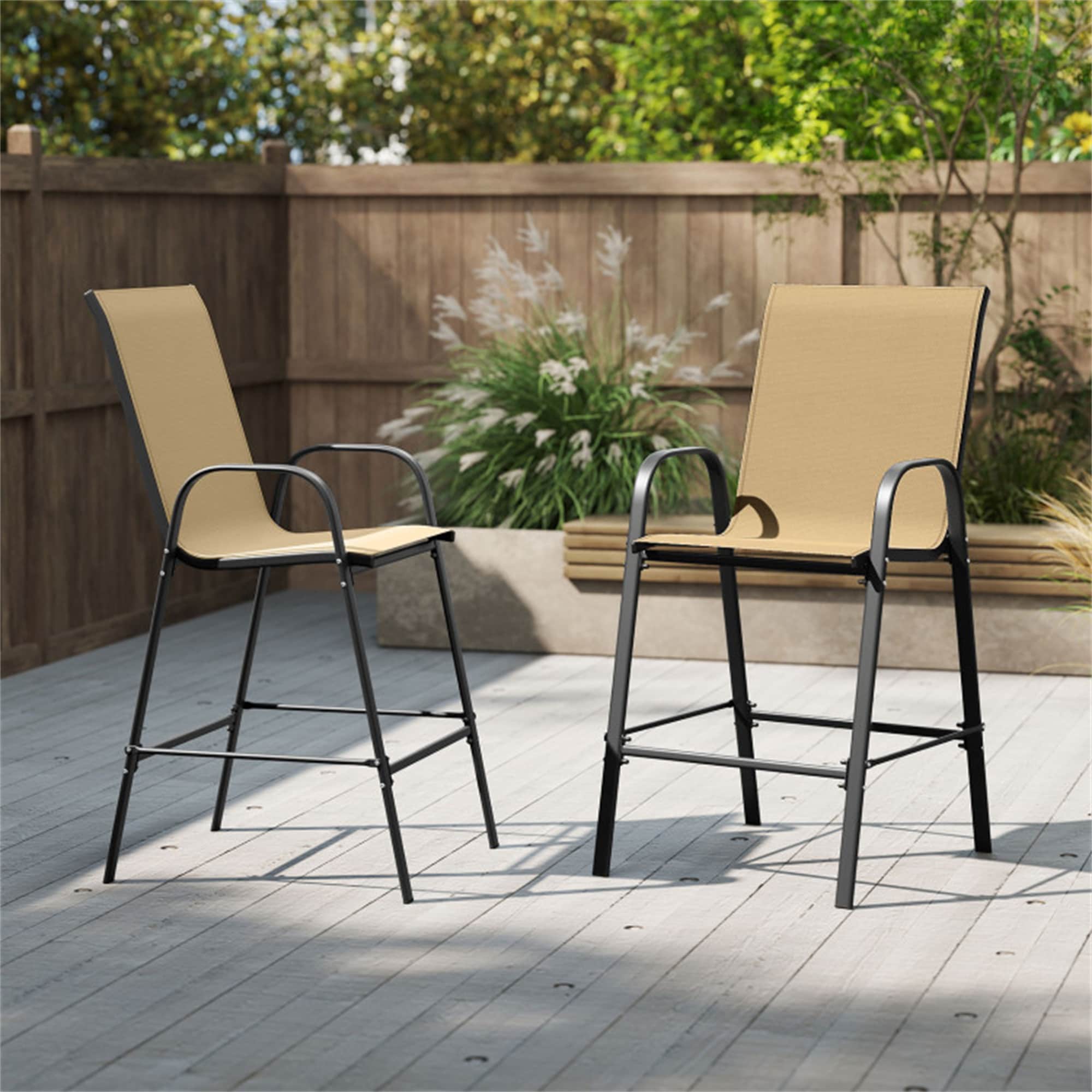 Outdoor Bar Height Stool Patio Furniture at Lowes.com