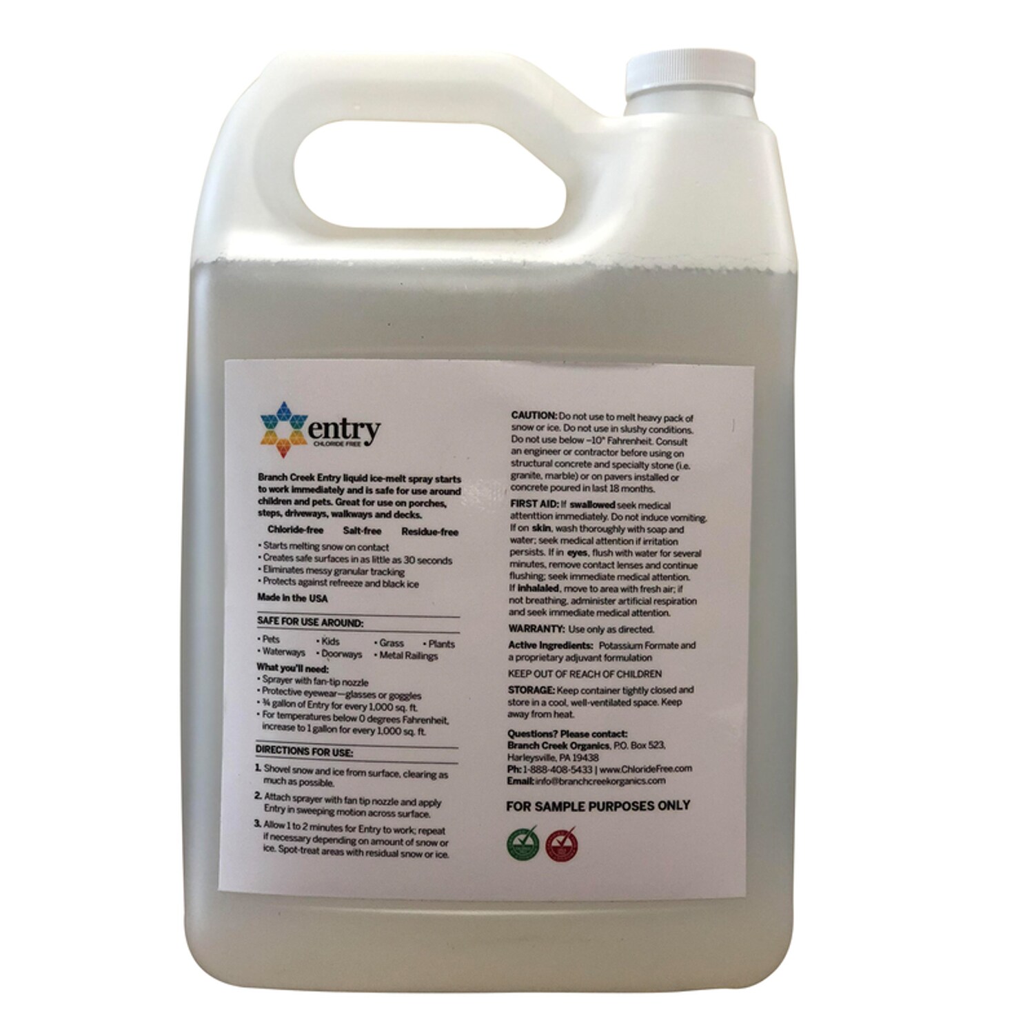 Branch Creek Entry Blended Pet Friendly Liquid Ice Melt 1 gal at Lowes.com