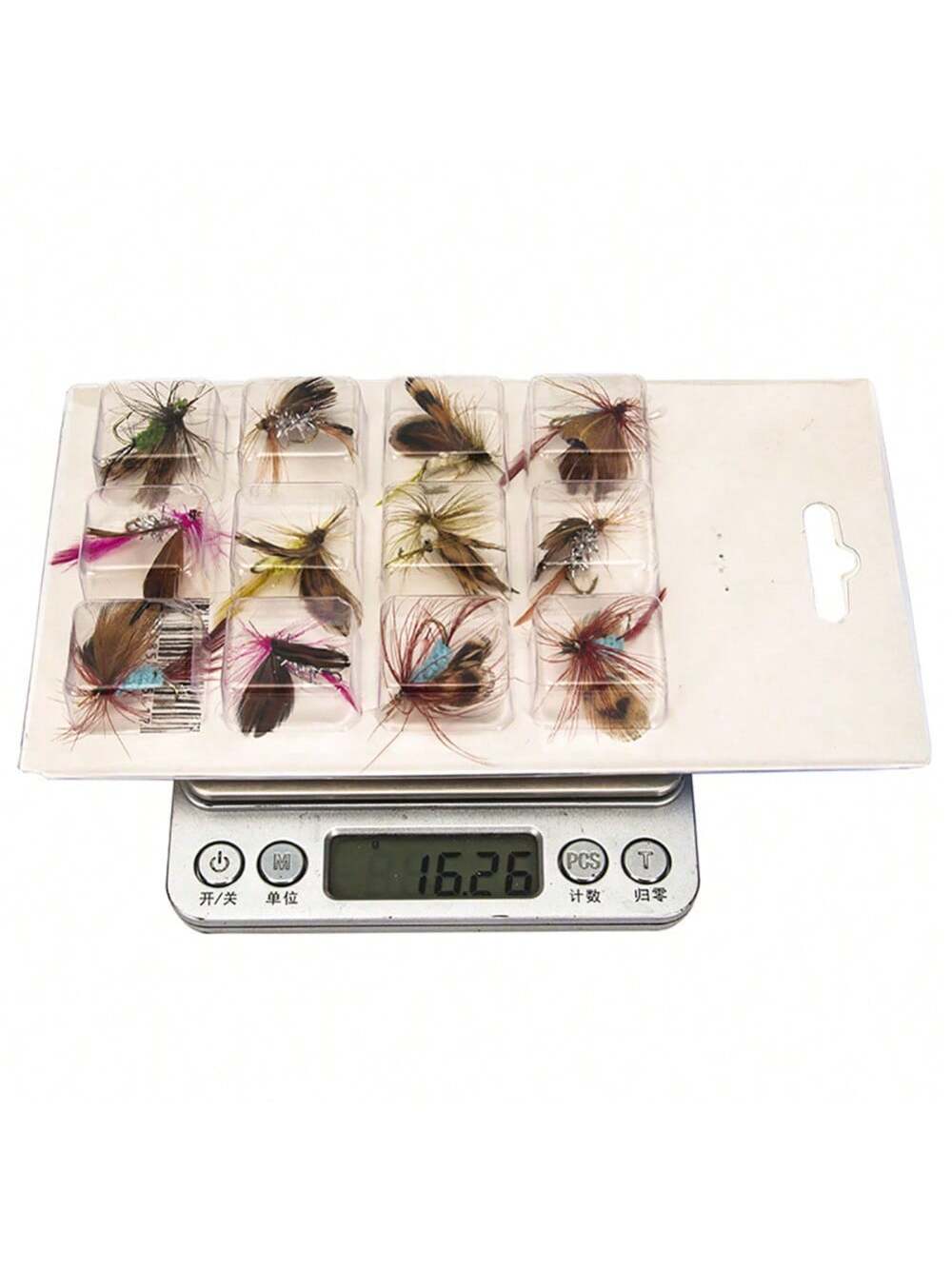 Qeetex Fly Fishing Flies Kit. 12pcs Fly Fishing Lures. Dry Fly Fishing ...