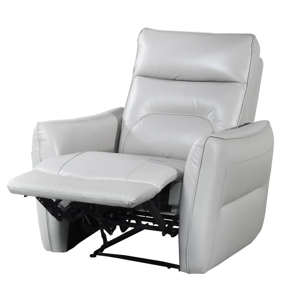Benzara Teren Rich Taupe Leather Match and Foam Lift Assist Power ...