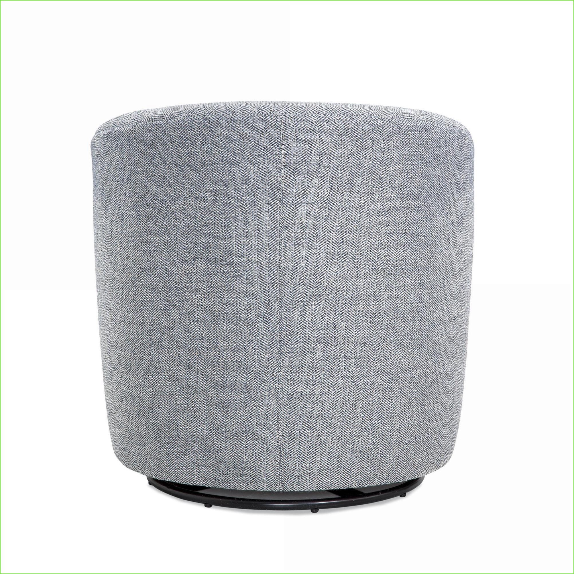 Watnature Lainey Indigo (Navy Blue) Swivel Barrel Accent Chair ...