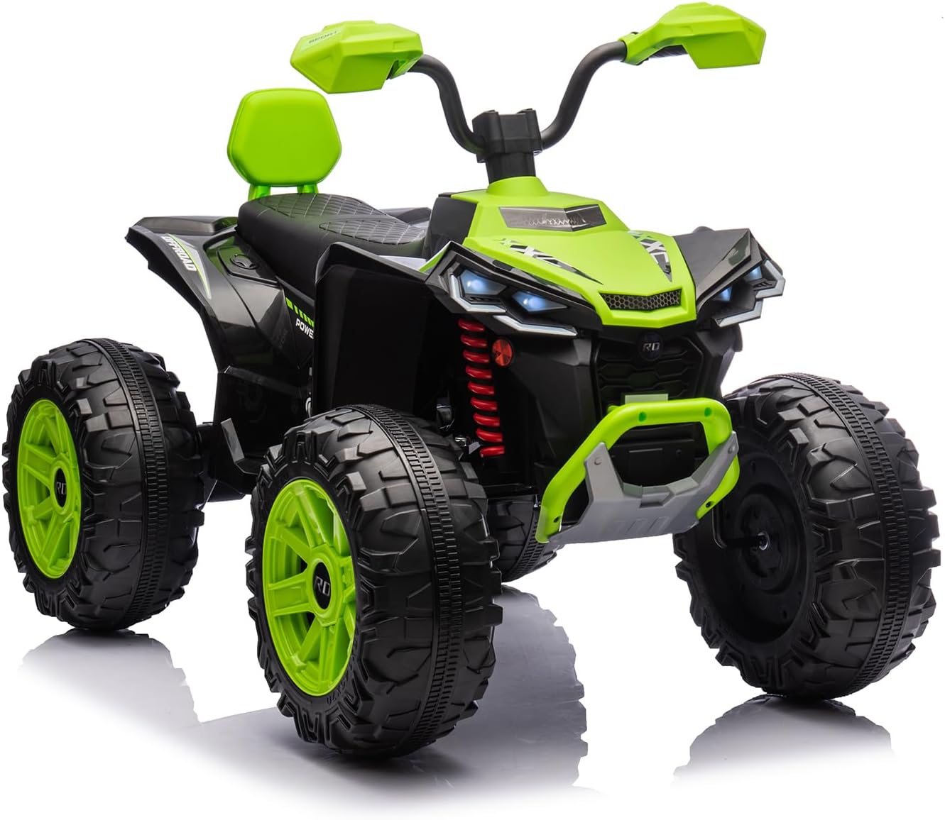 Qeetex 24V Ride On ATV Car - 2 Seater Electric Four-Wheeled ATV ...