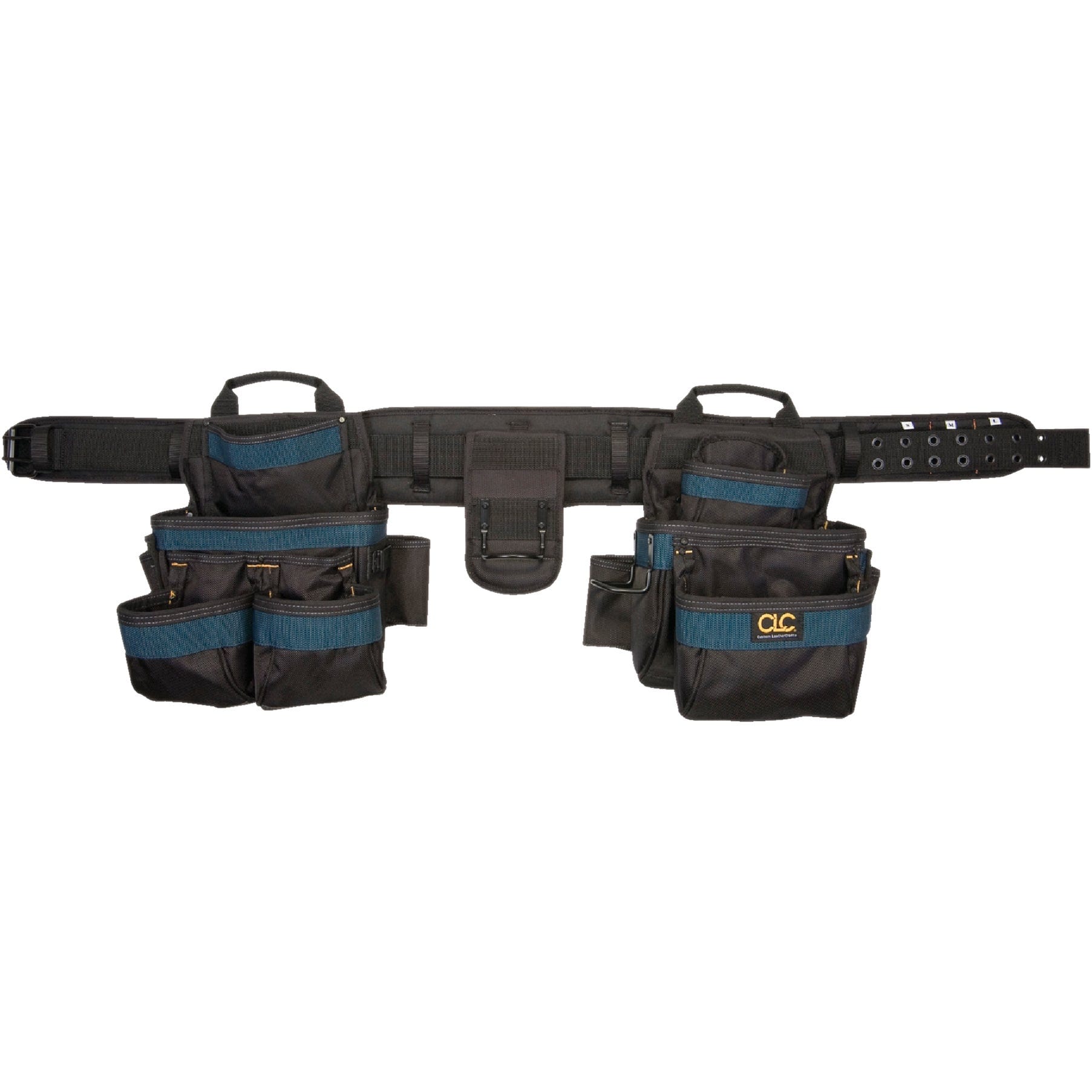 Custom LeatherCraft CLC 2605 Carpenter Ballistic Tool Belt 20-Pocket ...
