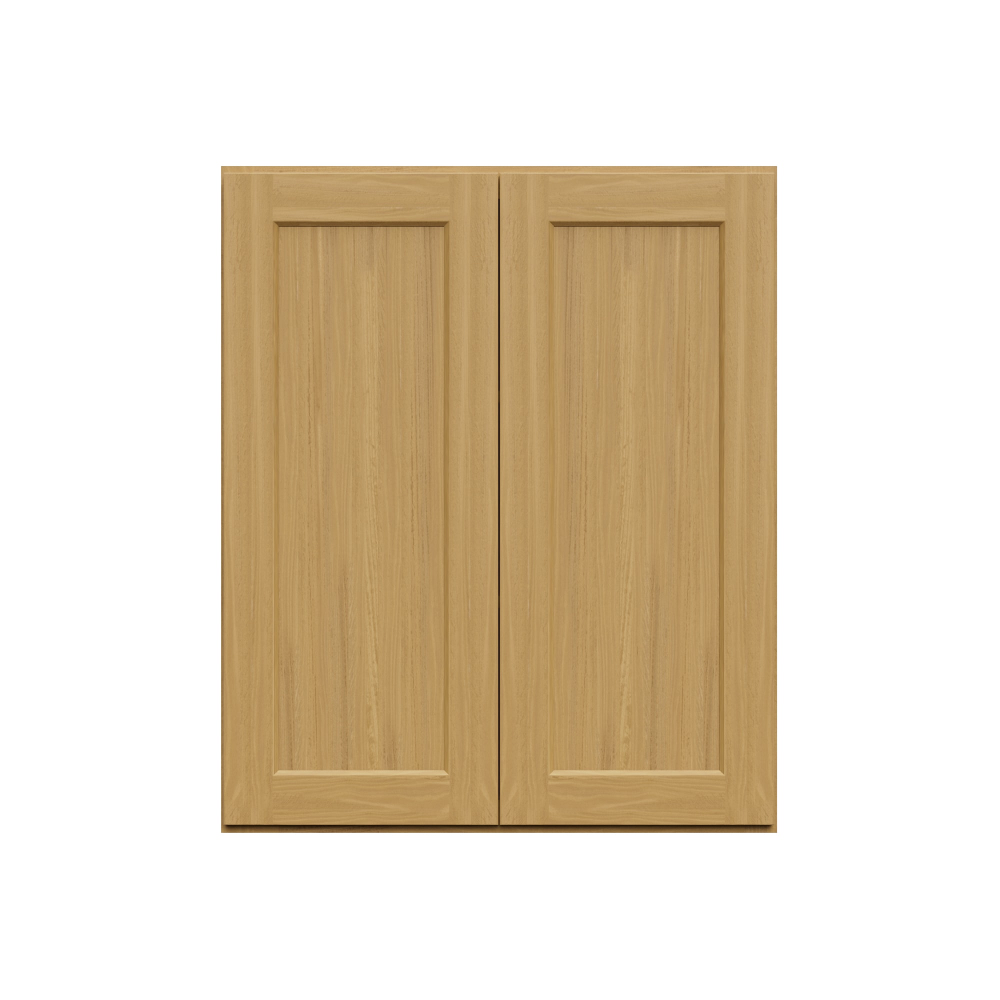HomLux 30-in W x 36-in H x 12-in D Shaker Chestnut Stained Wall Ready ...