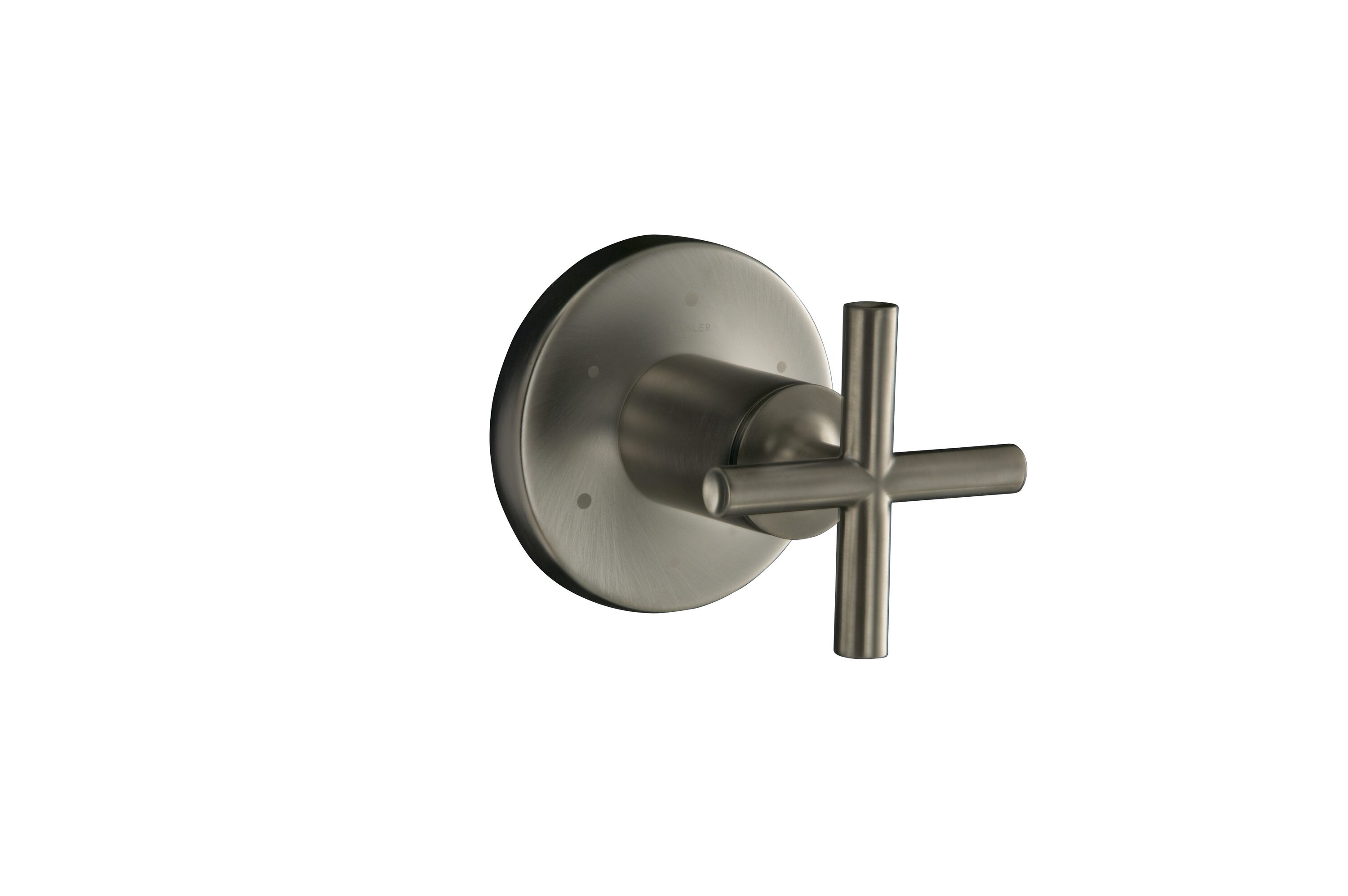 KOHLER Vibrant Brushed Nickel Cross Shower Handle in the Shower Faucet ...