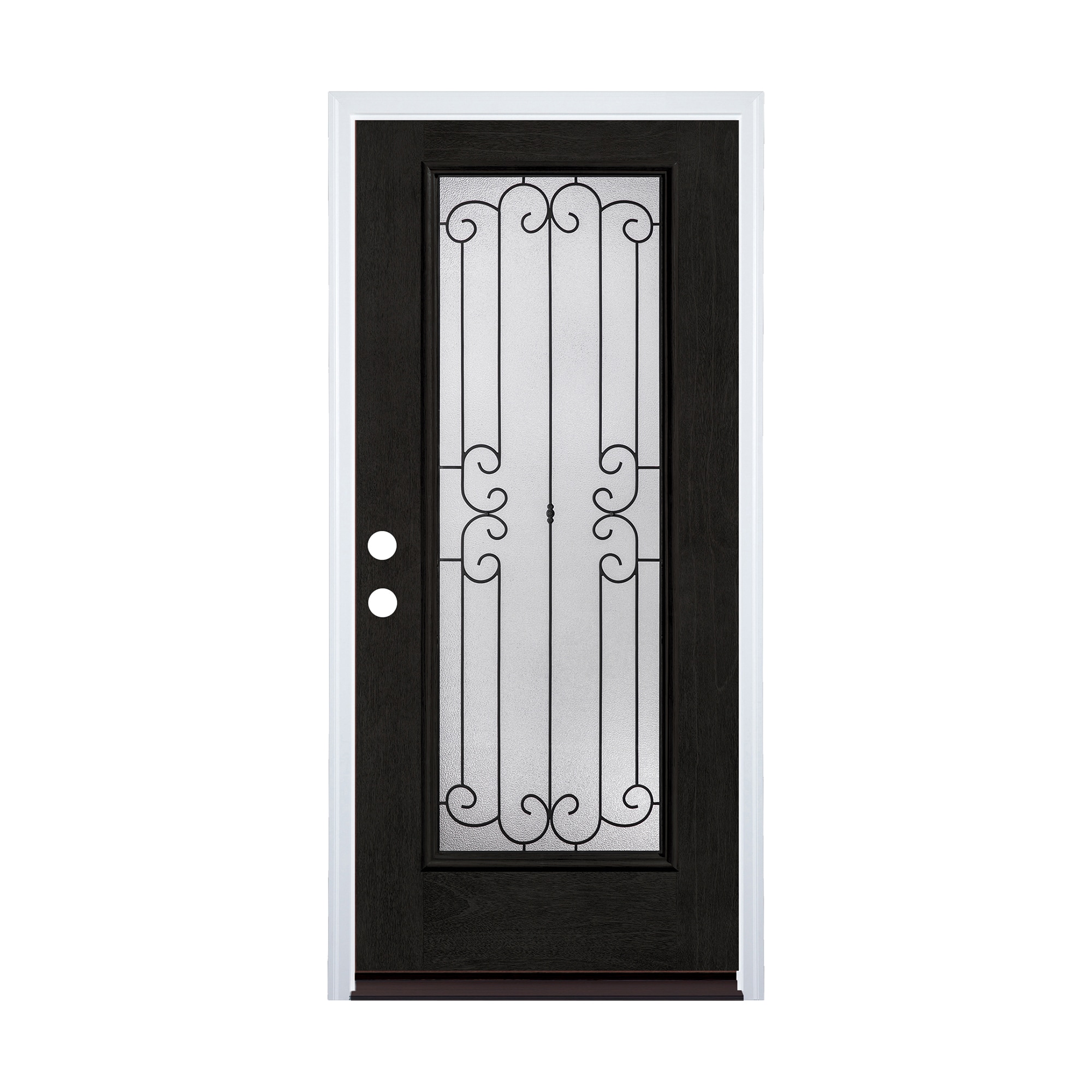 Therma-Tru Riserva 36-in x 80-in x 4-9/16-in Fiberglass Right-hand ...