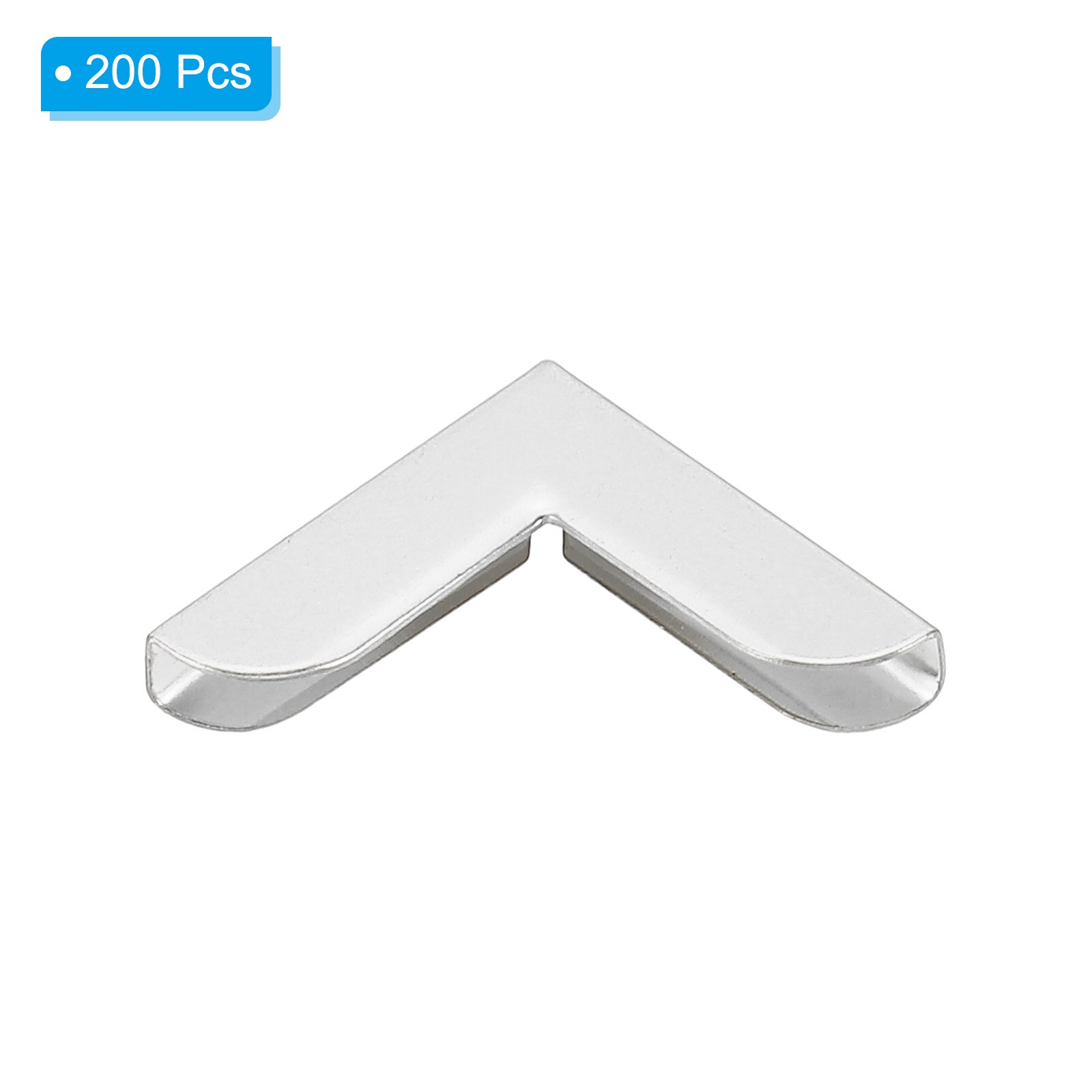PATIKIL 20mm Metal Book Corners 200pcs Photo Corners Book Corners ...