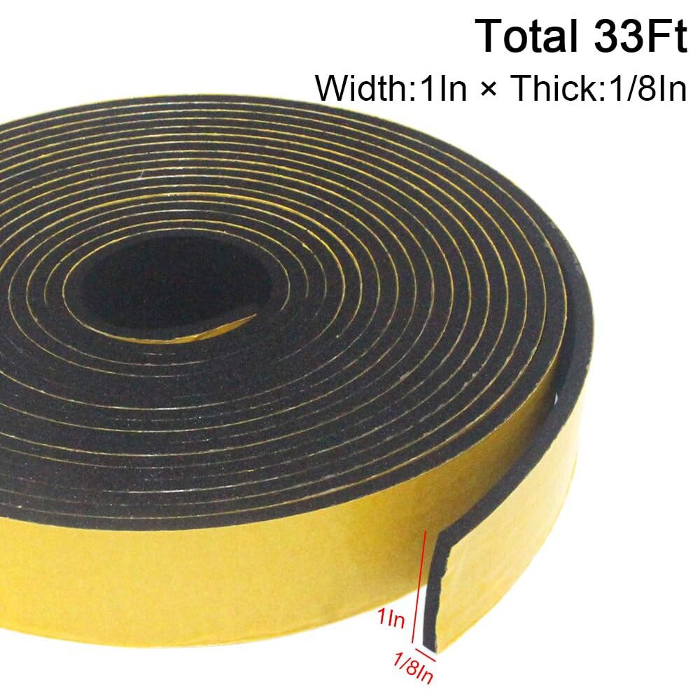 Air Conditioner Window Seal Foam Insulation Tape for Sliding Doors and ...