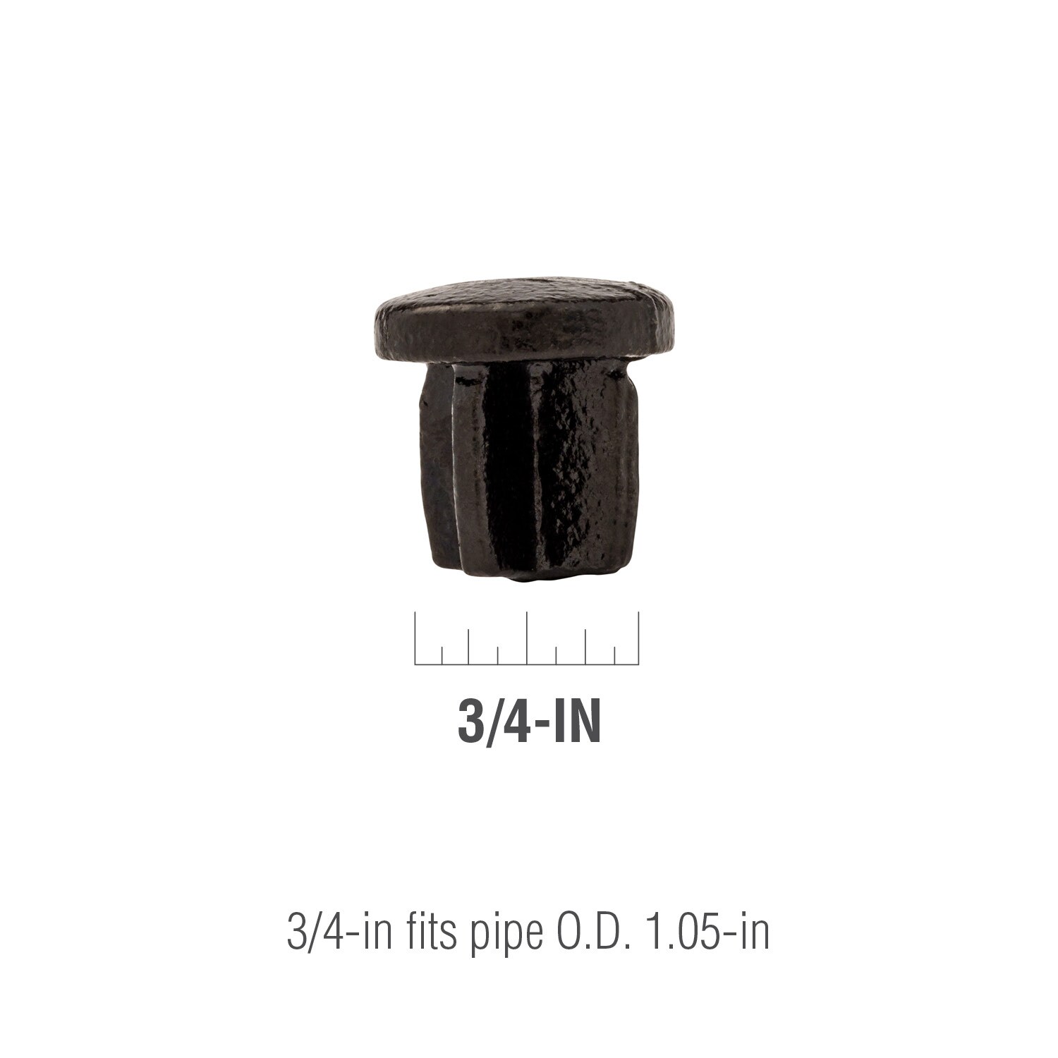 SteelTek 3/4-in Structural Black Plug in the Structural Pipe & Fittings ...