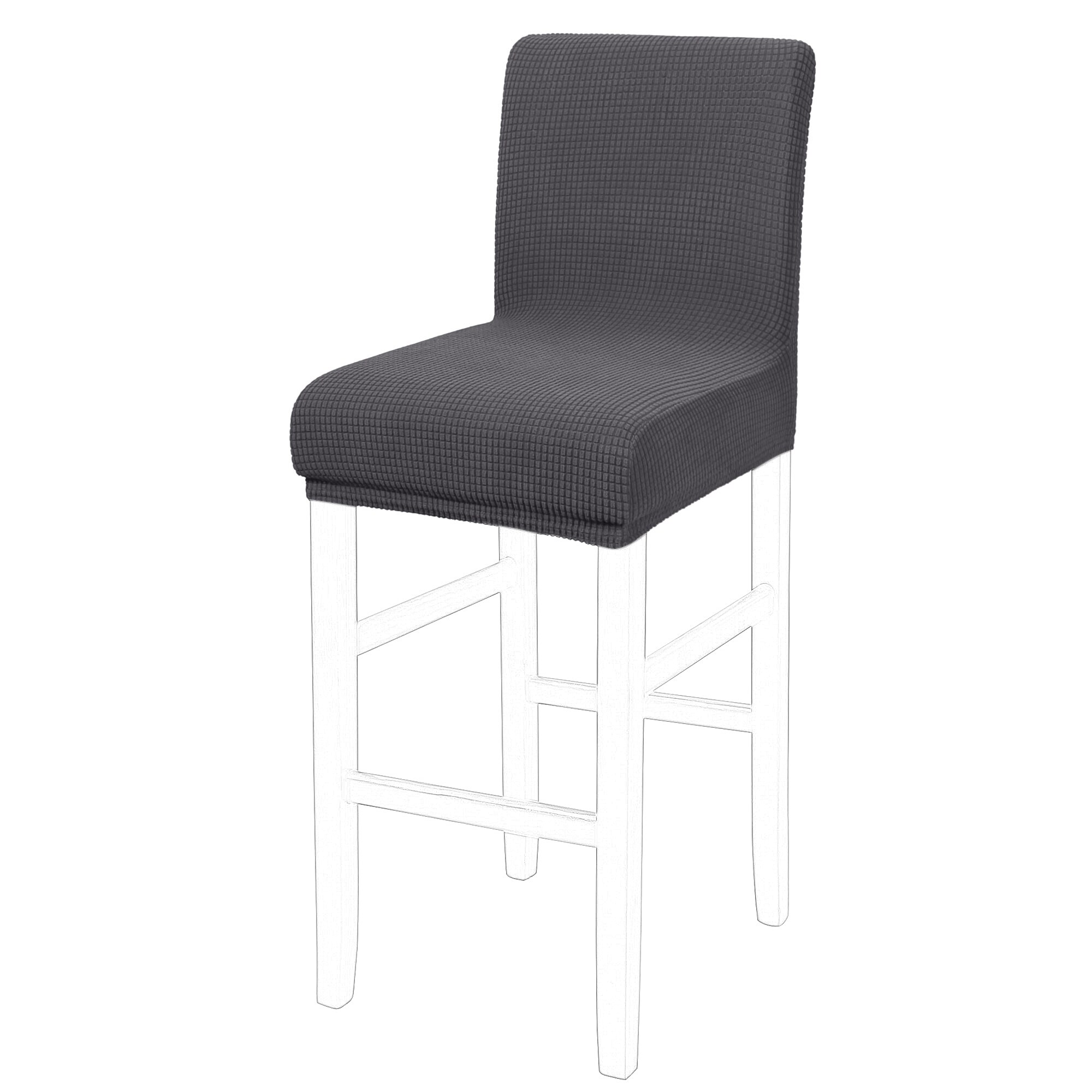 Unique Bargains Stretch Bar Stool Covers Pub Counter Height Side Chair ...