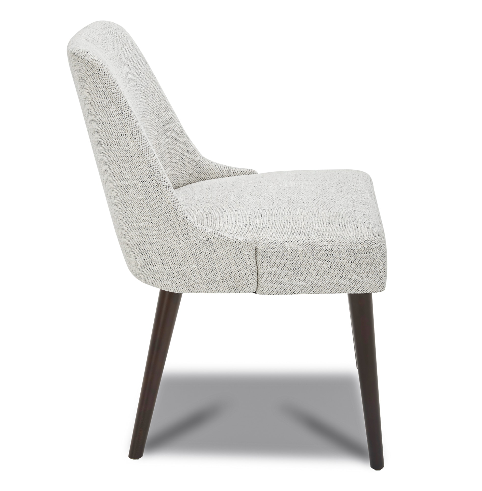 Circle 55 Contemporary/Modern Polyester Upholstered Dining side chair ...