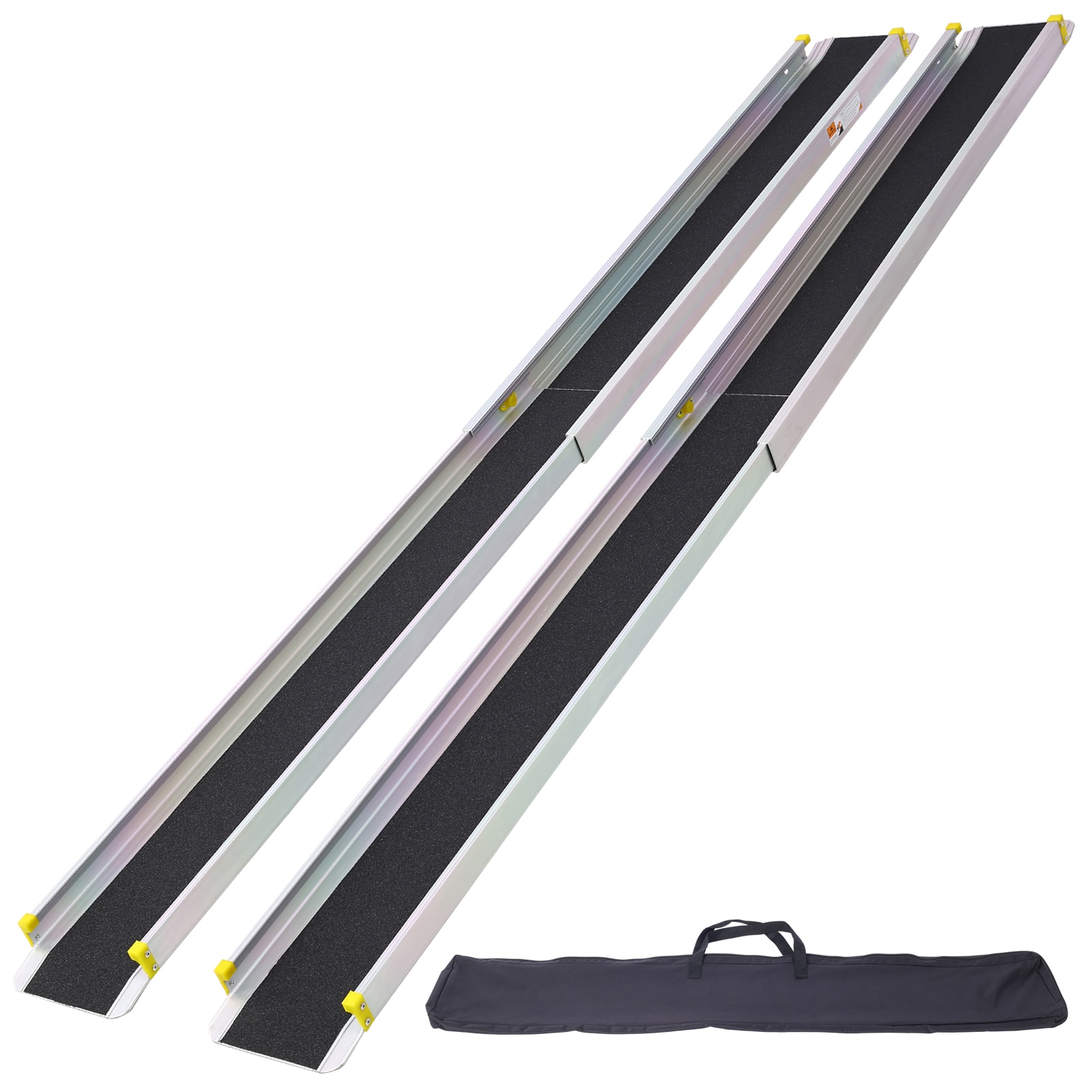 Tatayosi 7 Feet Adjustable Wheelchair Telescoping Track Ramps with bag ...