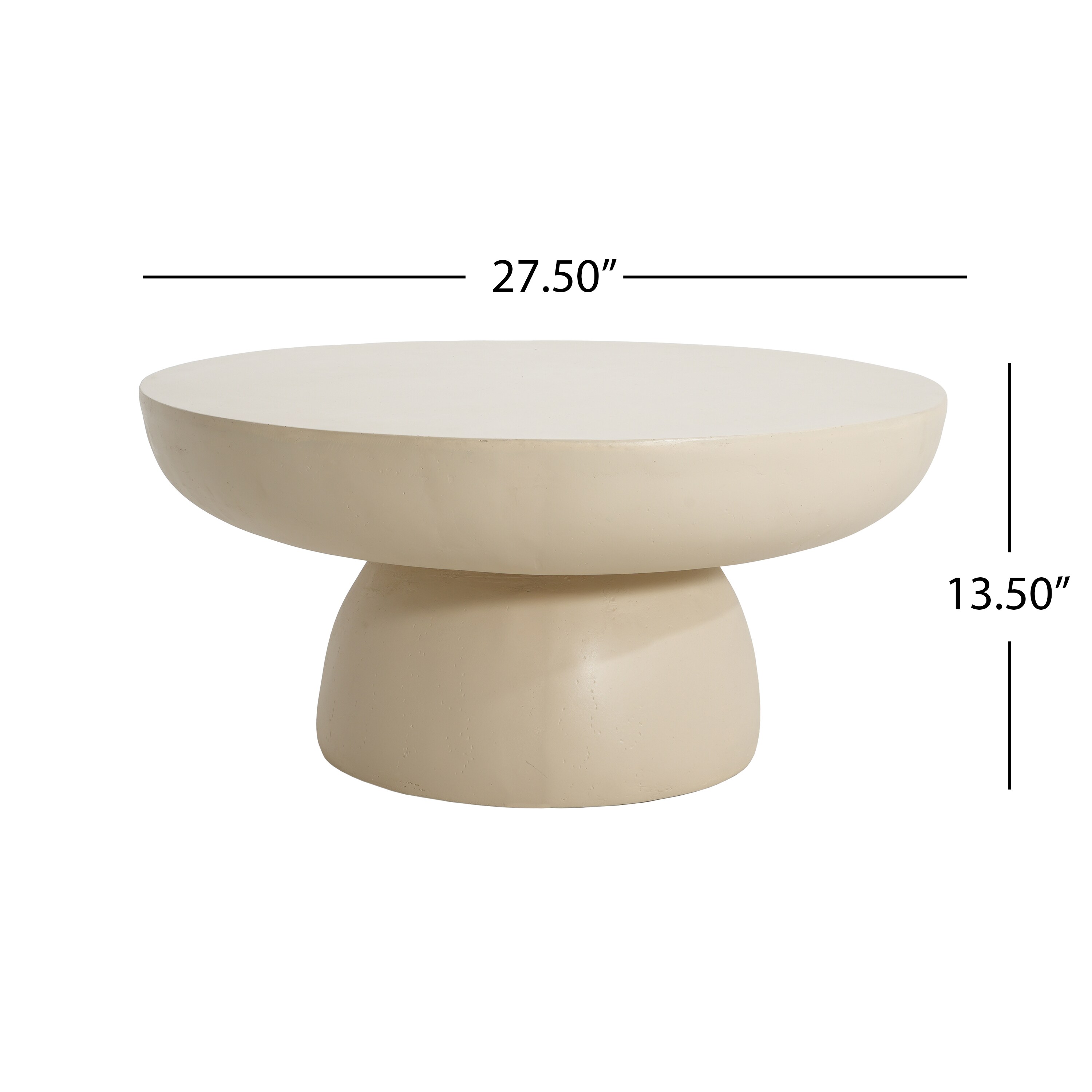 Christopher Knight Home Orion Indoor Outdoor 27.5-inch Round MGO Coffee ...