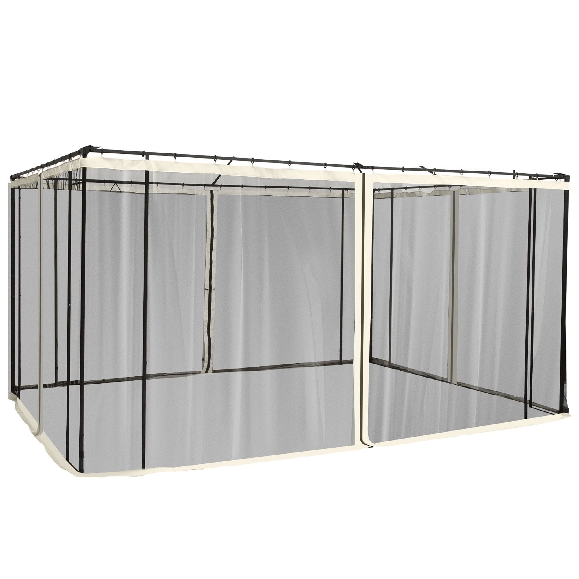 JUSHUA Gazebo replacement netting Gazebo Parts & Accessories at Lowes.com