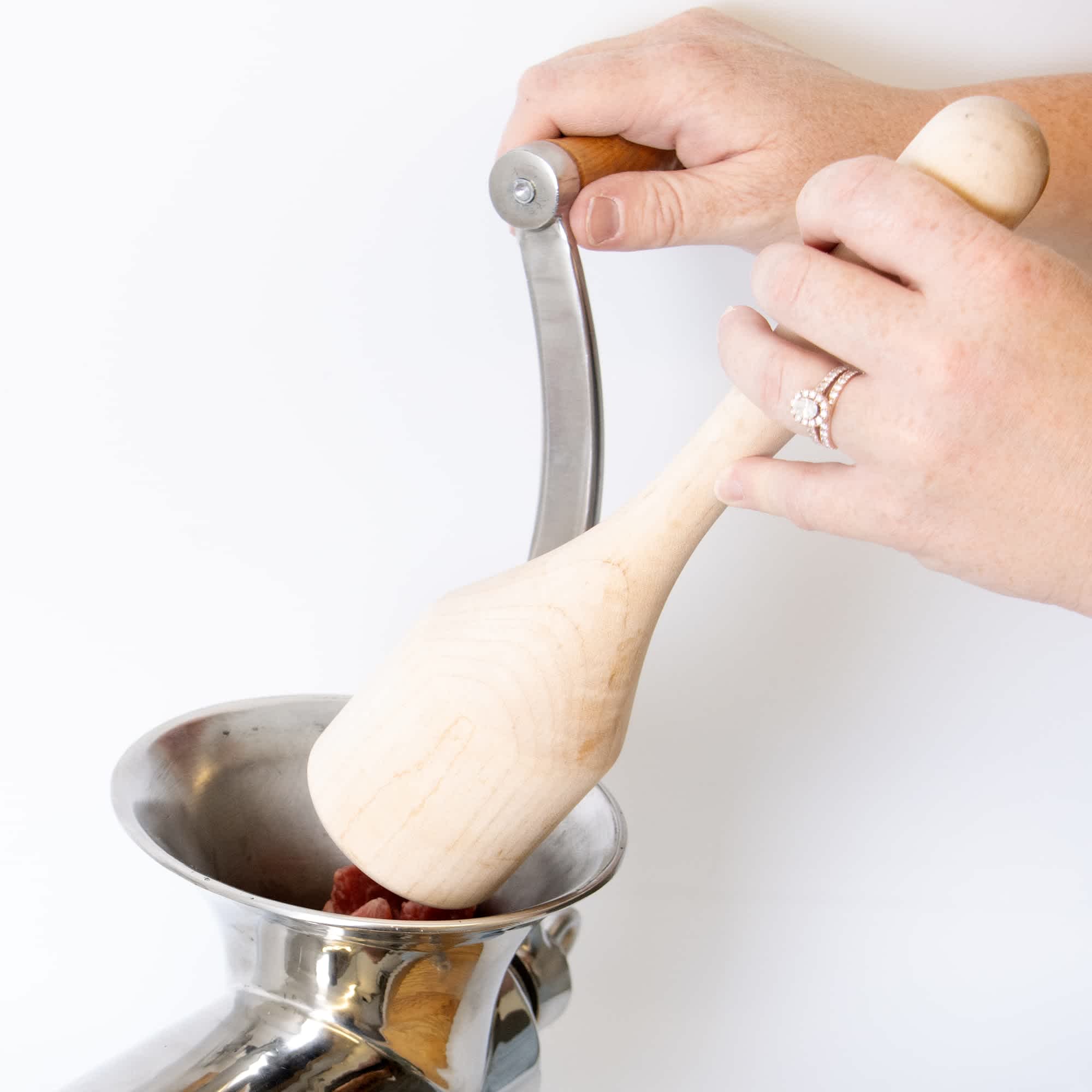 Lehman's Lehmans Wooden Stomper for Meat Grinder #32 in the Meat ...