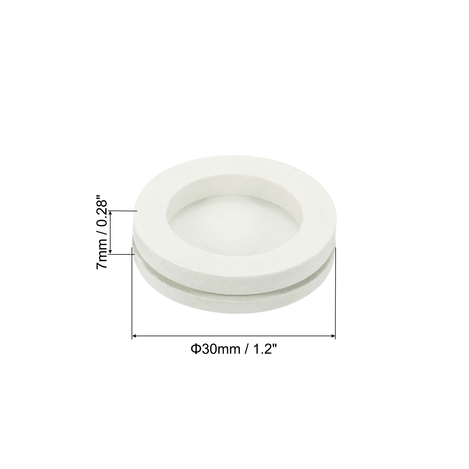 Unique Bargains Air Conditioner Drain Stoppers fit 25mm/1inch Rubber ...