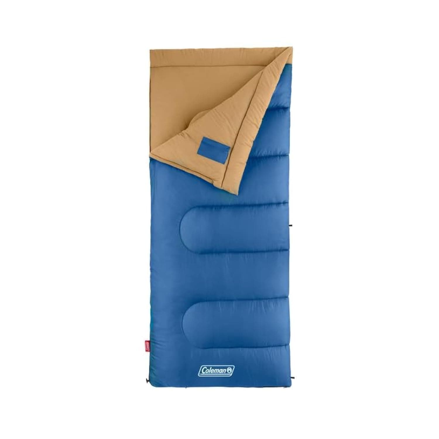 Coleman Brazos 20/30F Adult Cool-Weather Sleeping Bag with No-Snag ...