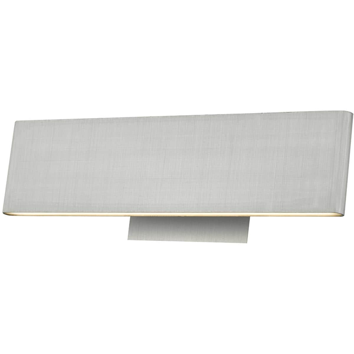 Abra Lighting 20001WV-BA-SLIM Slim LED 12 inch Brushed Aluminum Bath ...