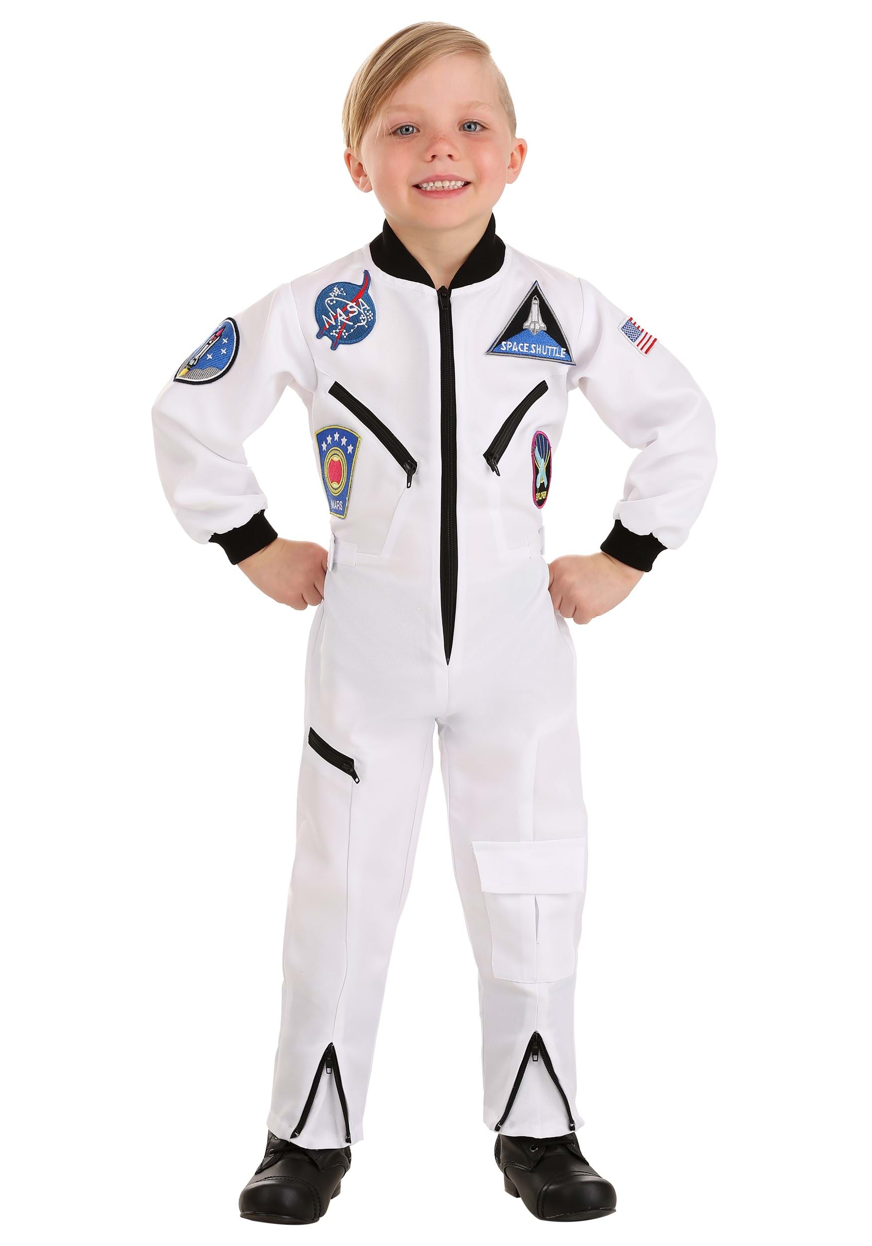 HalloweenCostumes.com FUN Costumes White Astronaut Jumpsuit Toddler ...