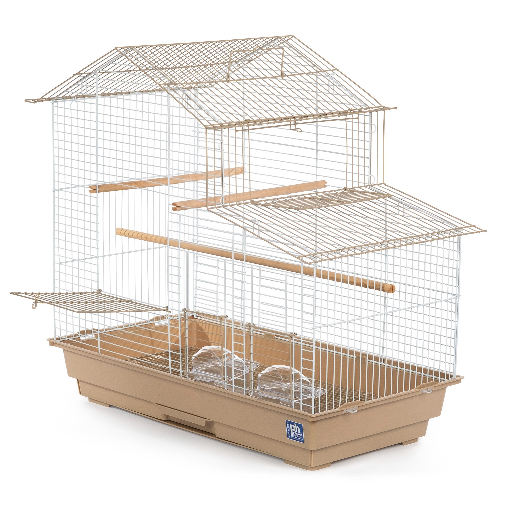 Prevue 2 -Count Green Protective cage in the Bird Feeder Accessories ...