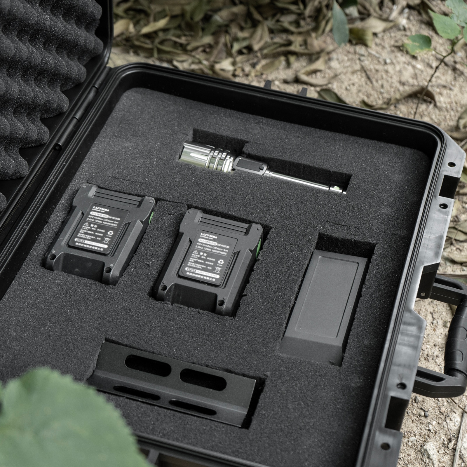 Siavonce 19-in W x 9-in H x 16-in D Black Plastic Tool Box in the ...