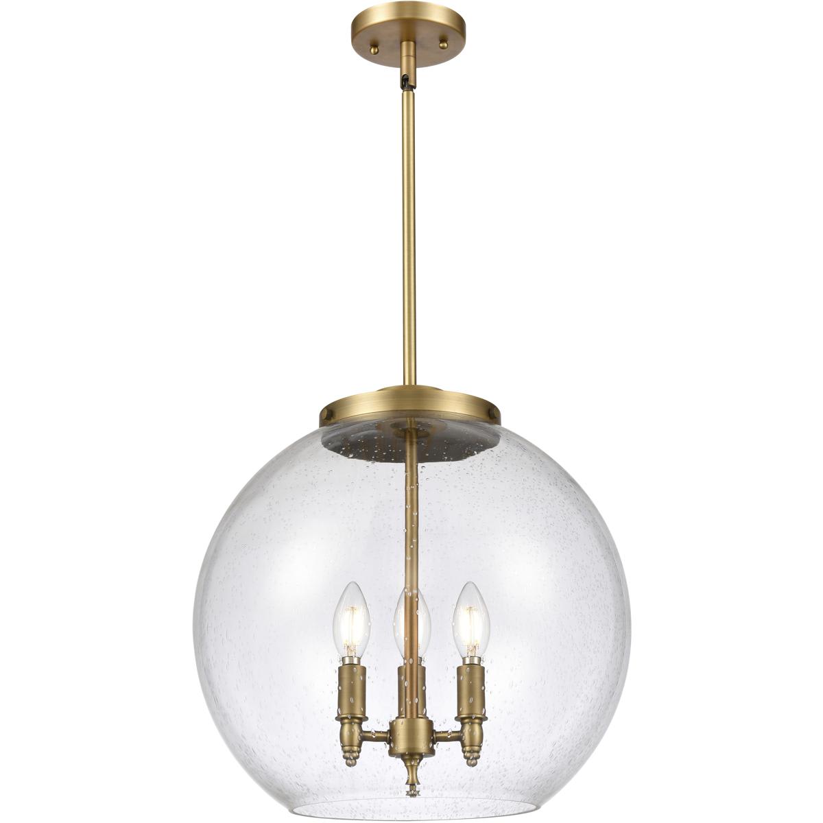 Innovations Lighting 221-3S-BB-G124-16-LED Ballston Athens Pendant ...