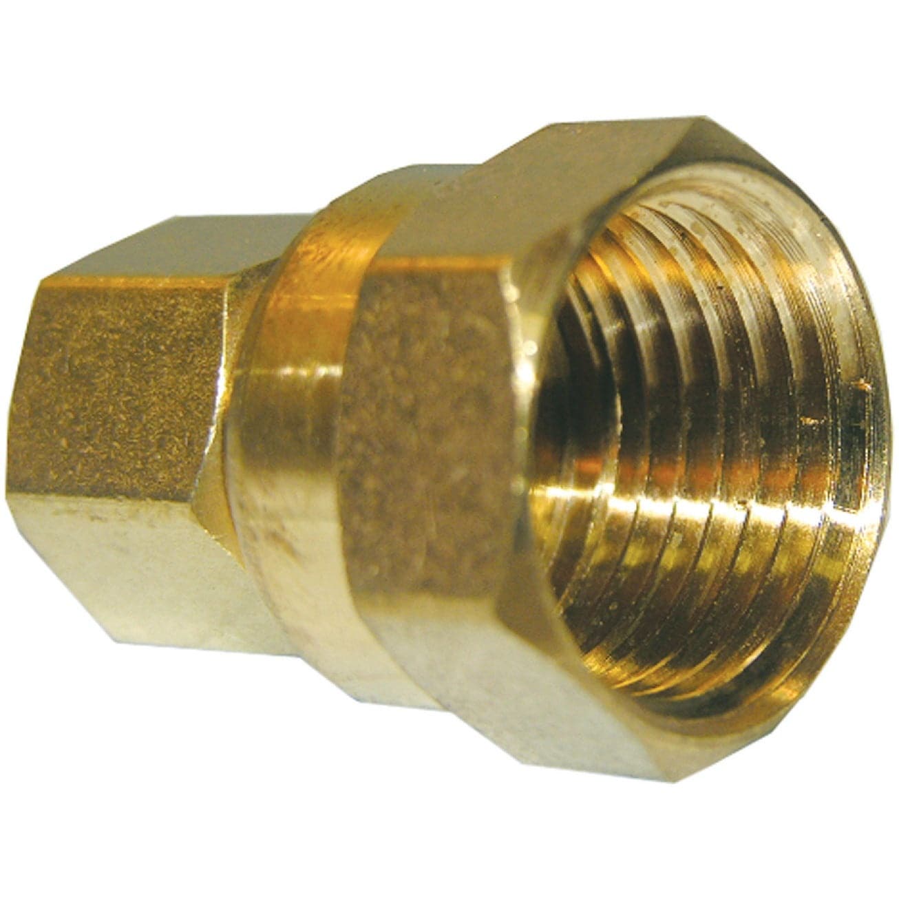 LASCO 17-6637 3/8-inch Compression x 1/2-inch Female Brass Adapter in ...
