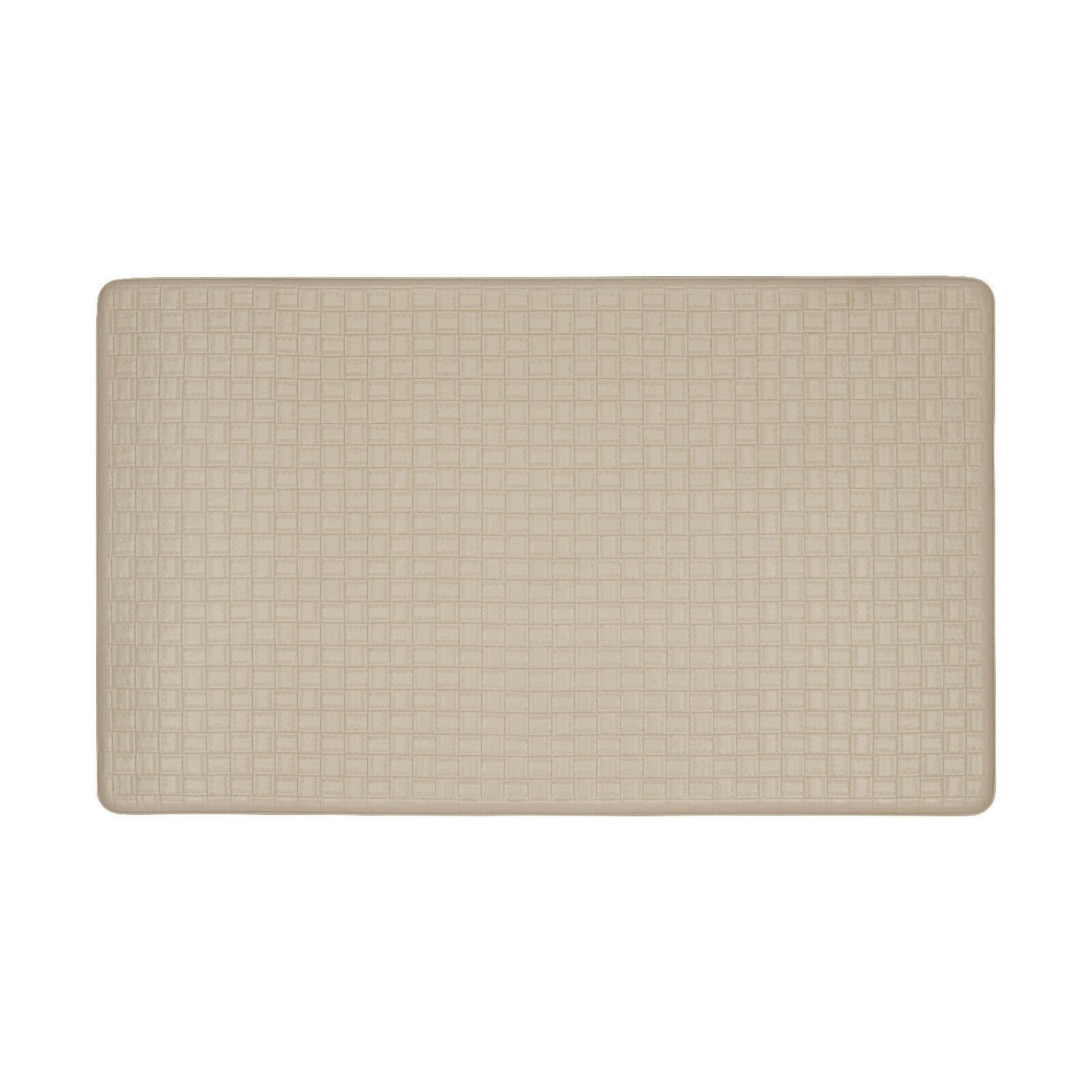 KATE AURORA Heavy Duty Embossed Non Slip Memory Foam Kitchen Mats 39in ...