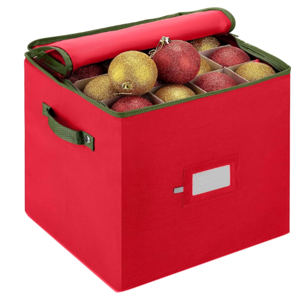 Holiday Living Small Red Christmas Tree Storage Bag ( 13.78-in H x 12. ...