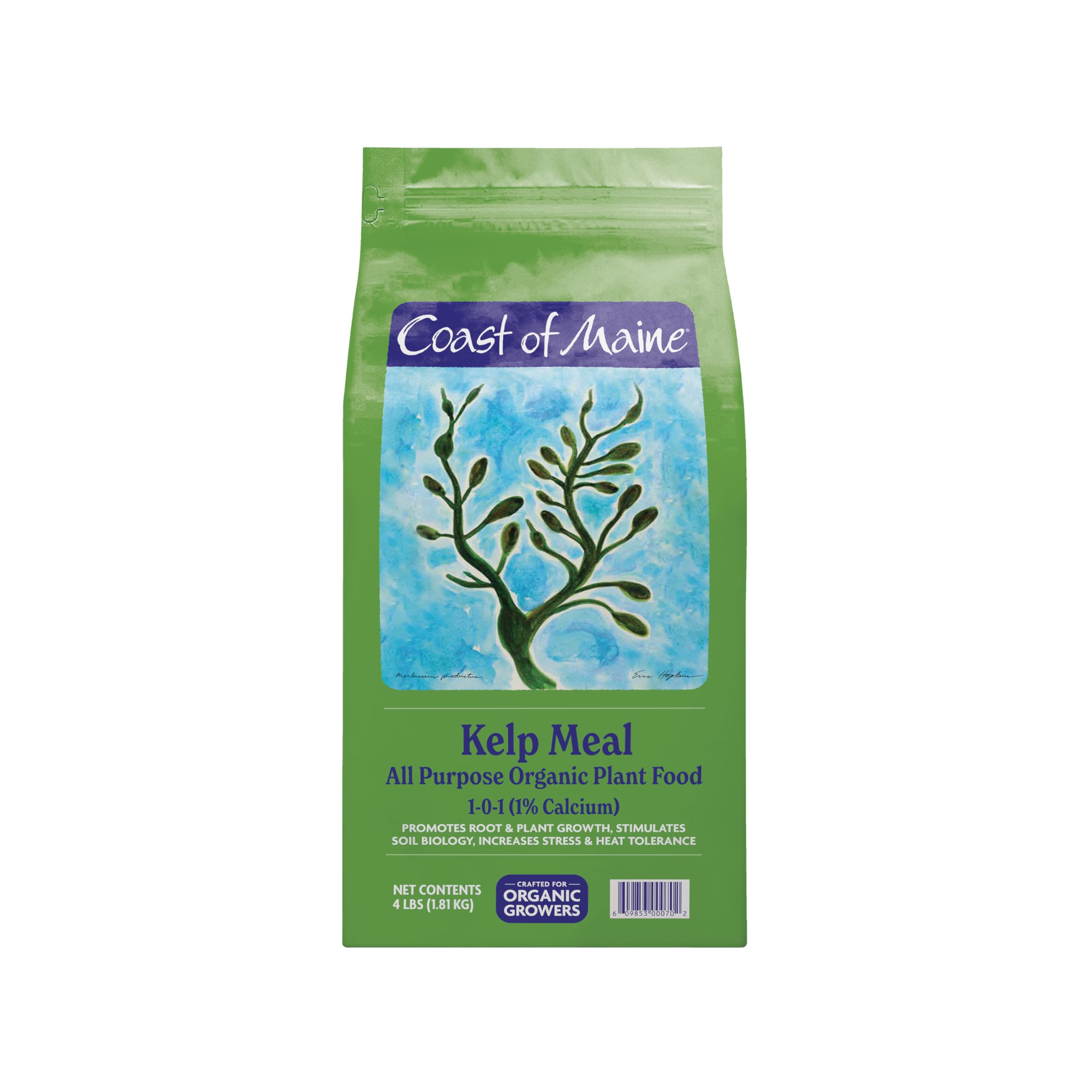 Coast of Maine Organic Kelp Meal Natural Plant Food Healthy Growth in ...