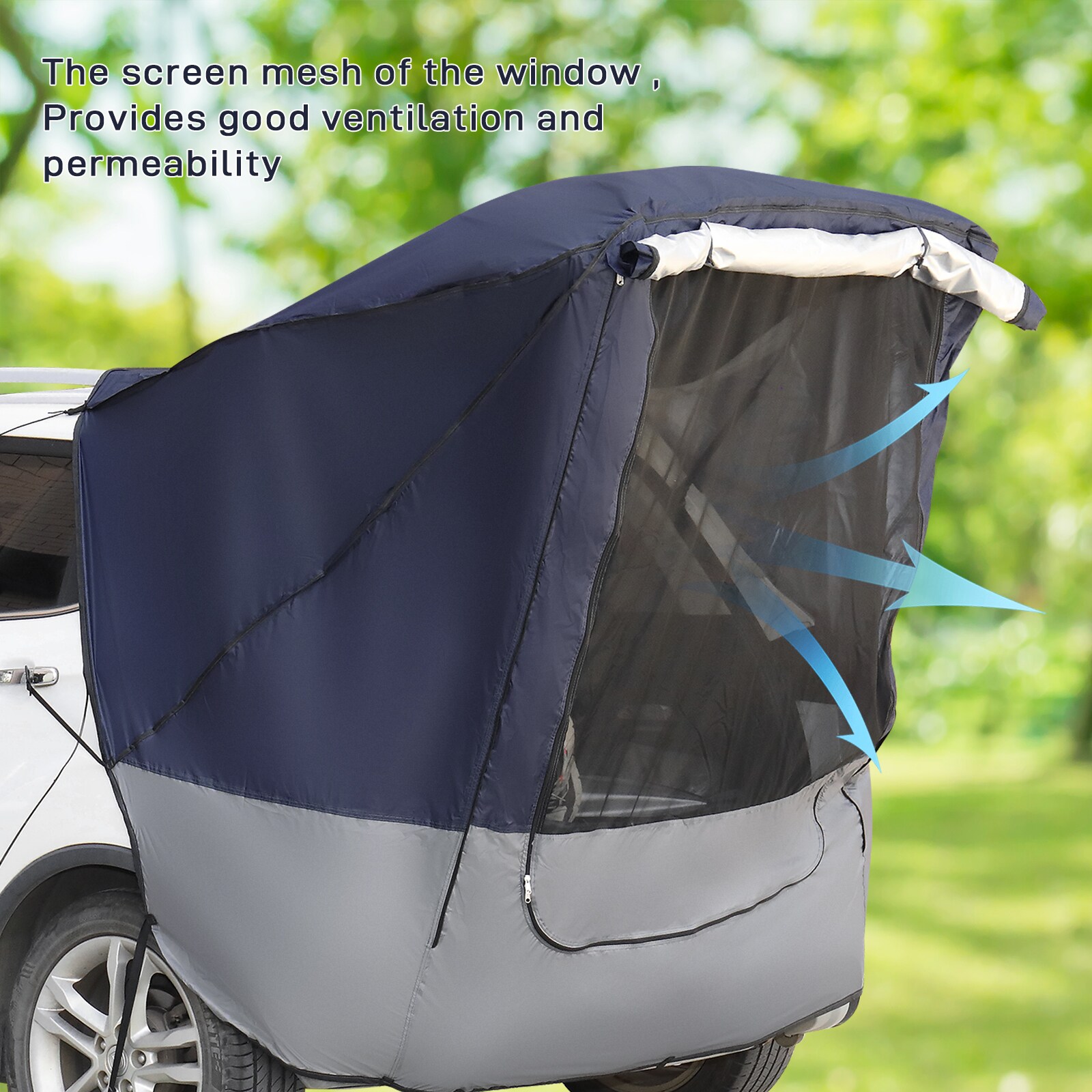 Outopee SUV Tail Tent Polyester 2-Person Tent LO1G58000301 at Lowes.com