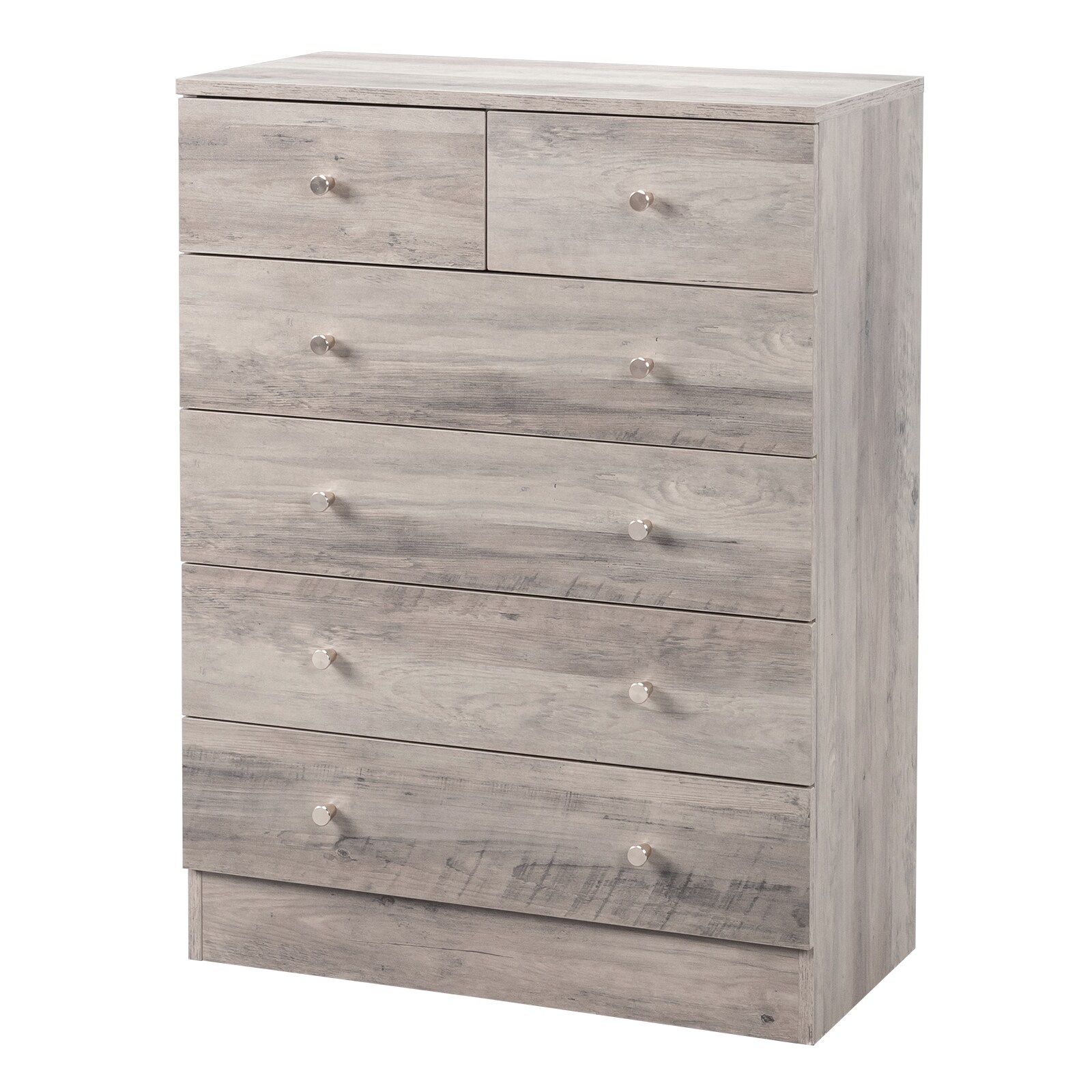 Zyerch Modern Simple 6 Drawers Dresser Particle Board For Family Room ...
