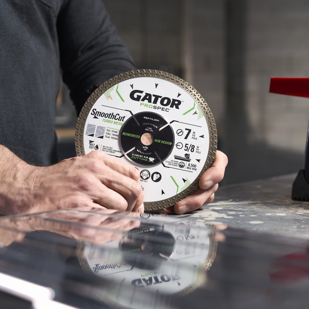 Gator GTR 10X1PK 7IN DIAMOND TURBO MESH BLADE in the Diamond Saw Blades ...