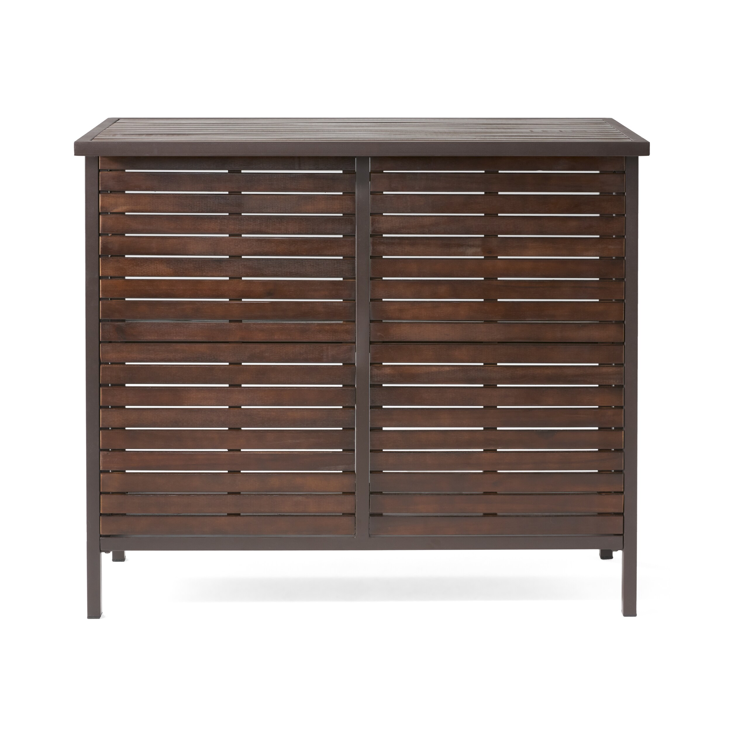 Christopher Knight Home Milos Acacia Wood Bar Table in the Patio Tables ...