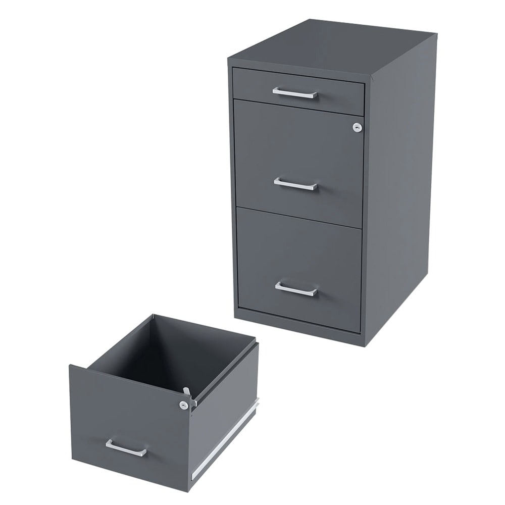 Alera Soho Vertical File Cabinet - 14 inches x 18 inches x 26.9 inches ...
