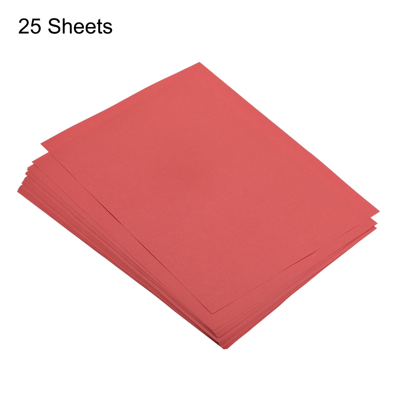 Unique Bargains 25 Sheets Colored Copy Paper 8.3 x 11.7-Inch Printer ...