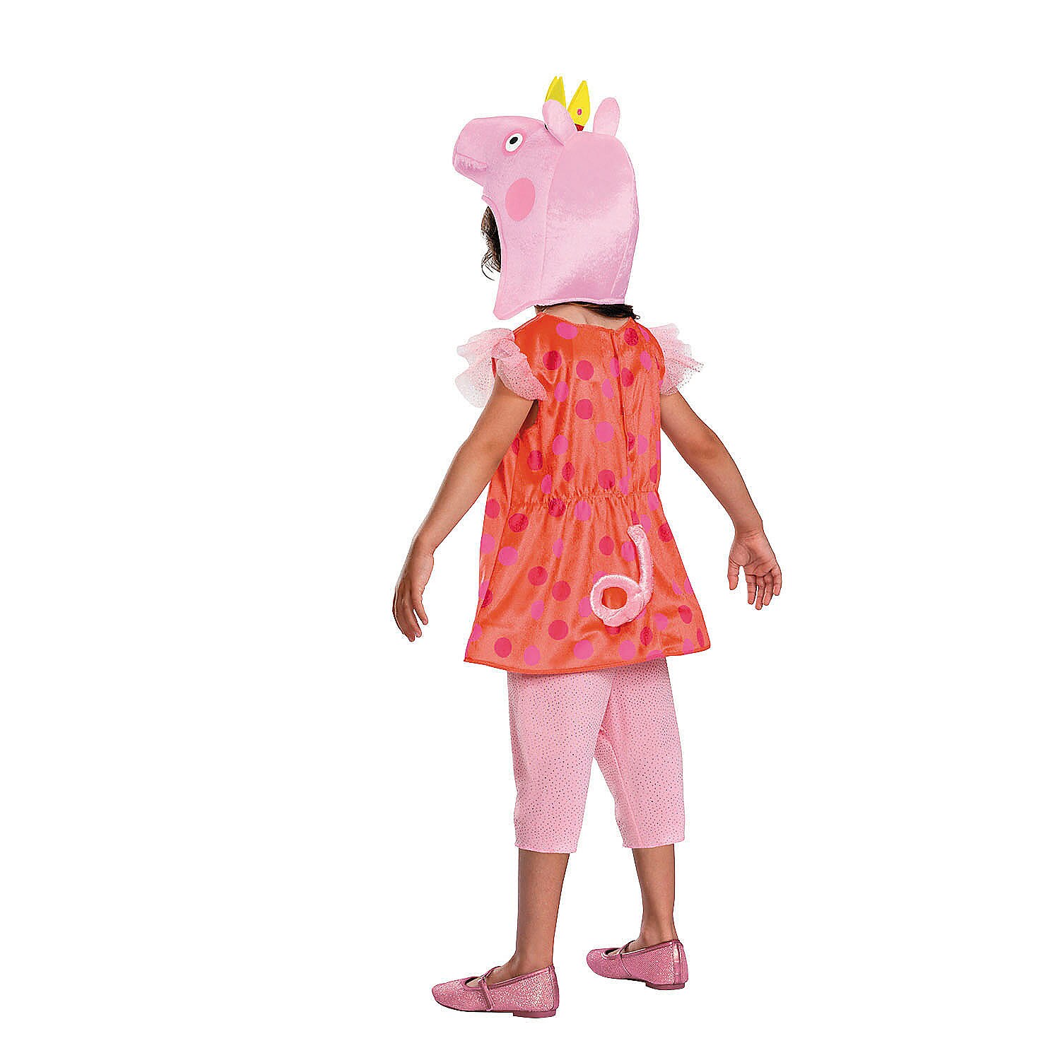 Disguise Toddler Classic Peppa Pig Peppa Party Dress Costume - Medium ...