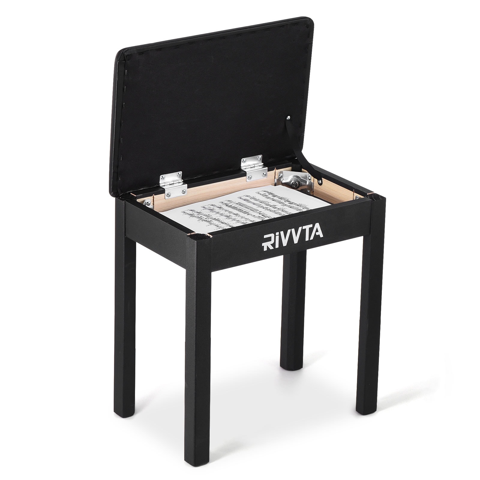 Unique Bargains Piano Bench Keyboard Bench with Padded Cushion ...