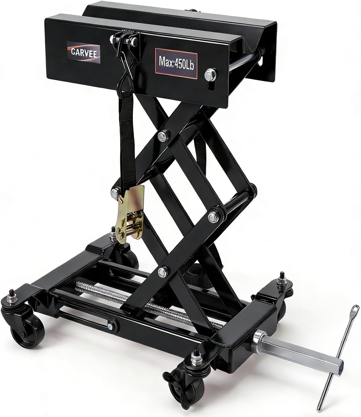 GAOMON 450 lbs Low Profile Transmission Jack Adjustable Floor Jack with ...