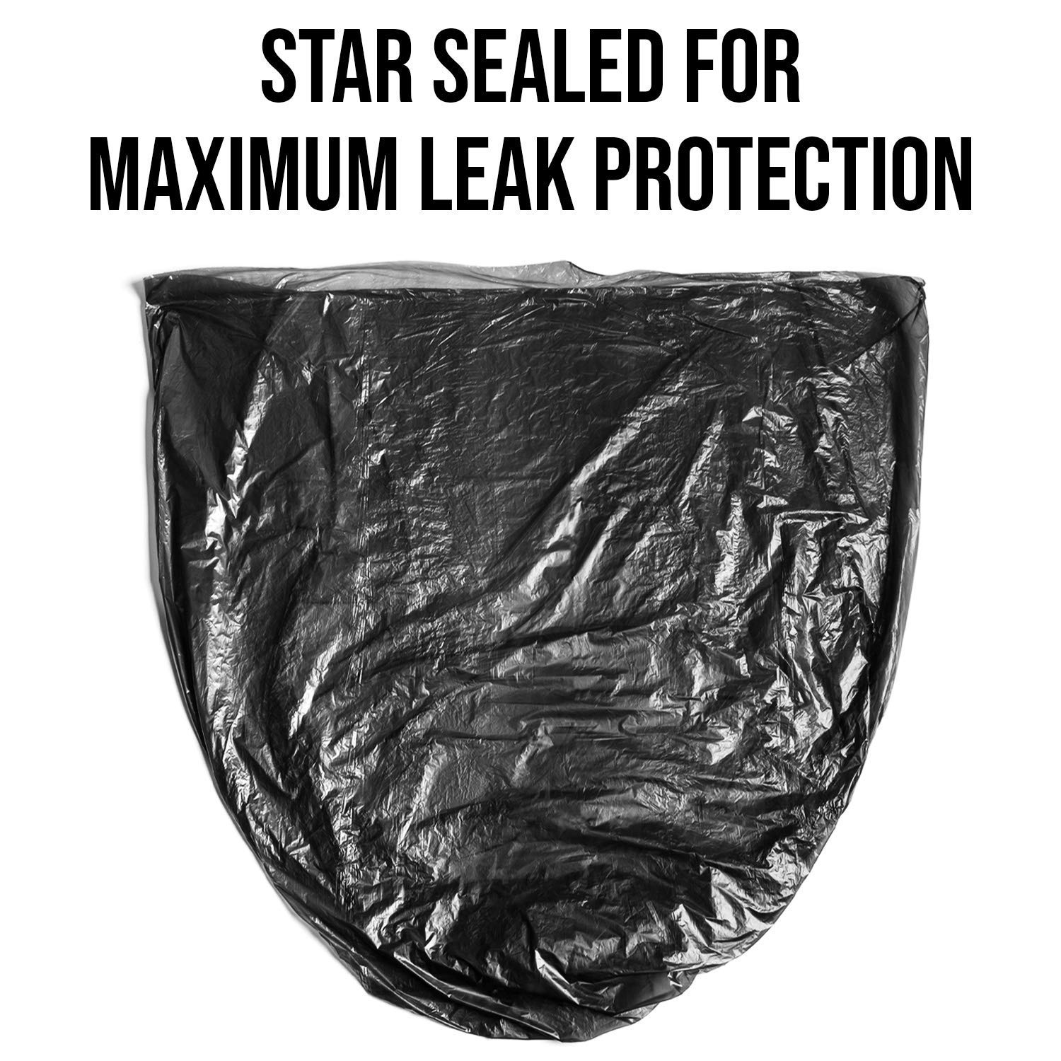 Aluf Plastics 45-Gallon Trash Can Liners 100 Count 40 x 46 in 1.5 Mil ...