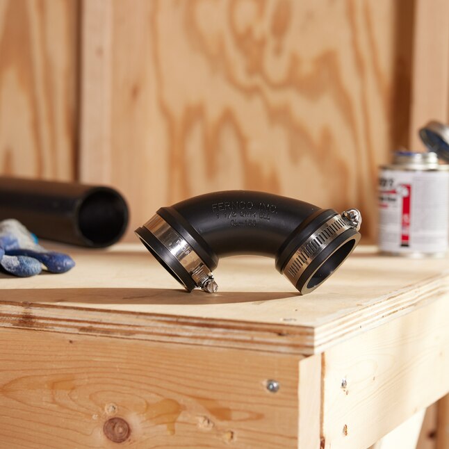 Fernco 1-1/2-in Schedule 40 PVC Elbow in the PVC Pipe & Fittings ... Fernco 1-1/2-in Schedule 40 PVC Elbow in the PVC Pipe & Fittings ...