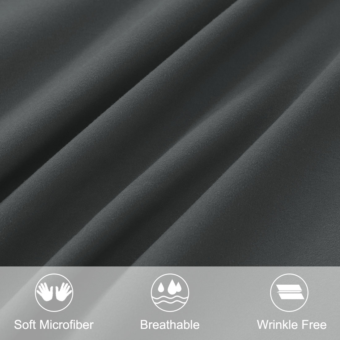 Unique Bargains Body Pillow Case 110 Gsm Brushed Microfiber Pillowcases ...