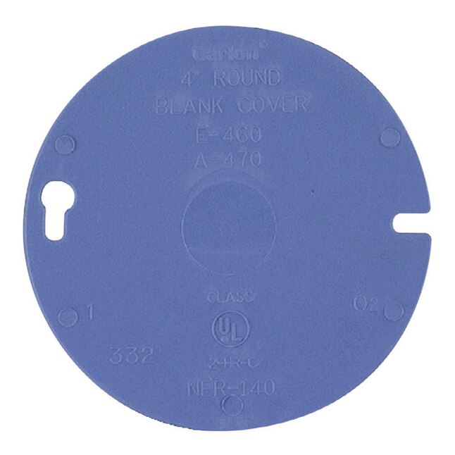CARLON Round Plastic Electrical Box Cover at Lowes.com CARLON Round Plastic Electrical Box Cover at Lowes.com