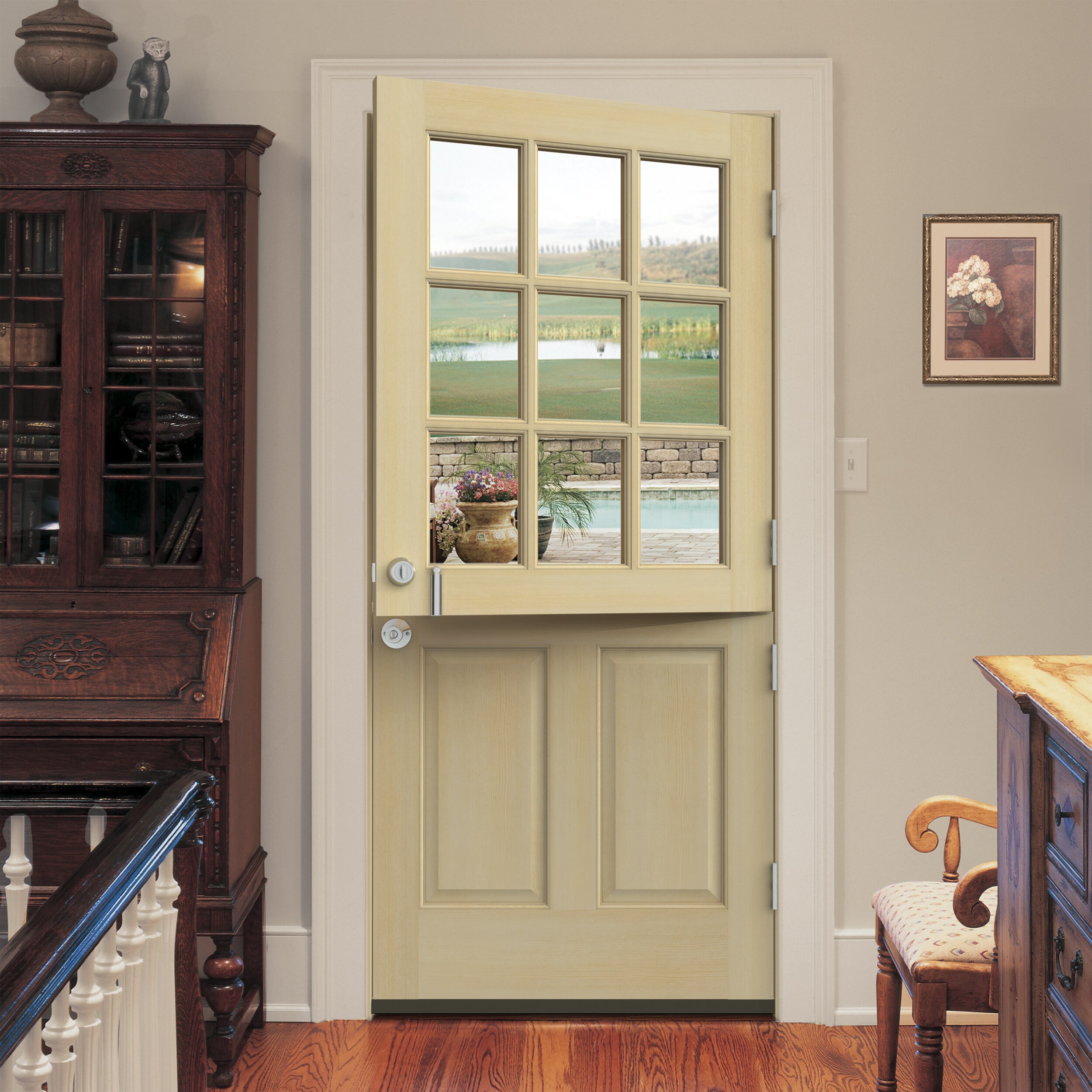 SIMPSON Customizable Wood Single door Front Door at Lowes.com