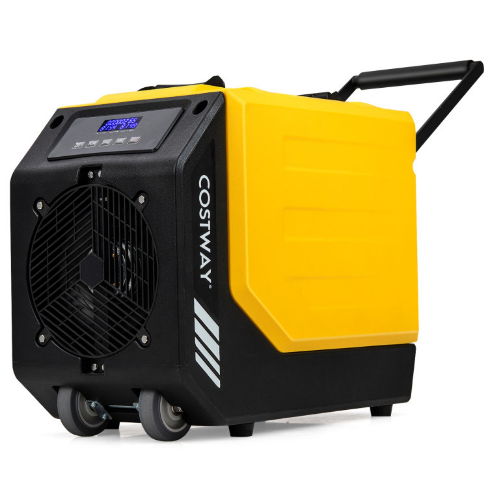 LUCKY ONE 190 PPD Commercial Dehumidifier with Pump and 2 Wheels in the ...
