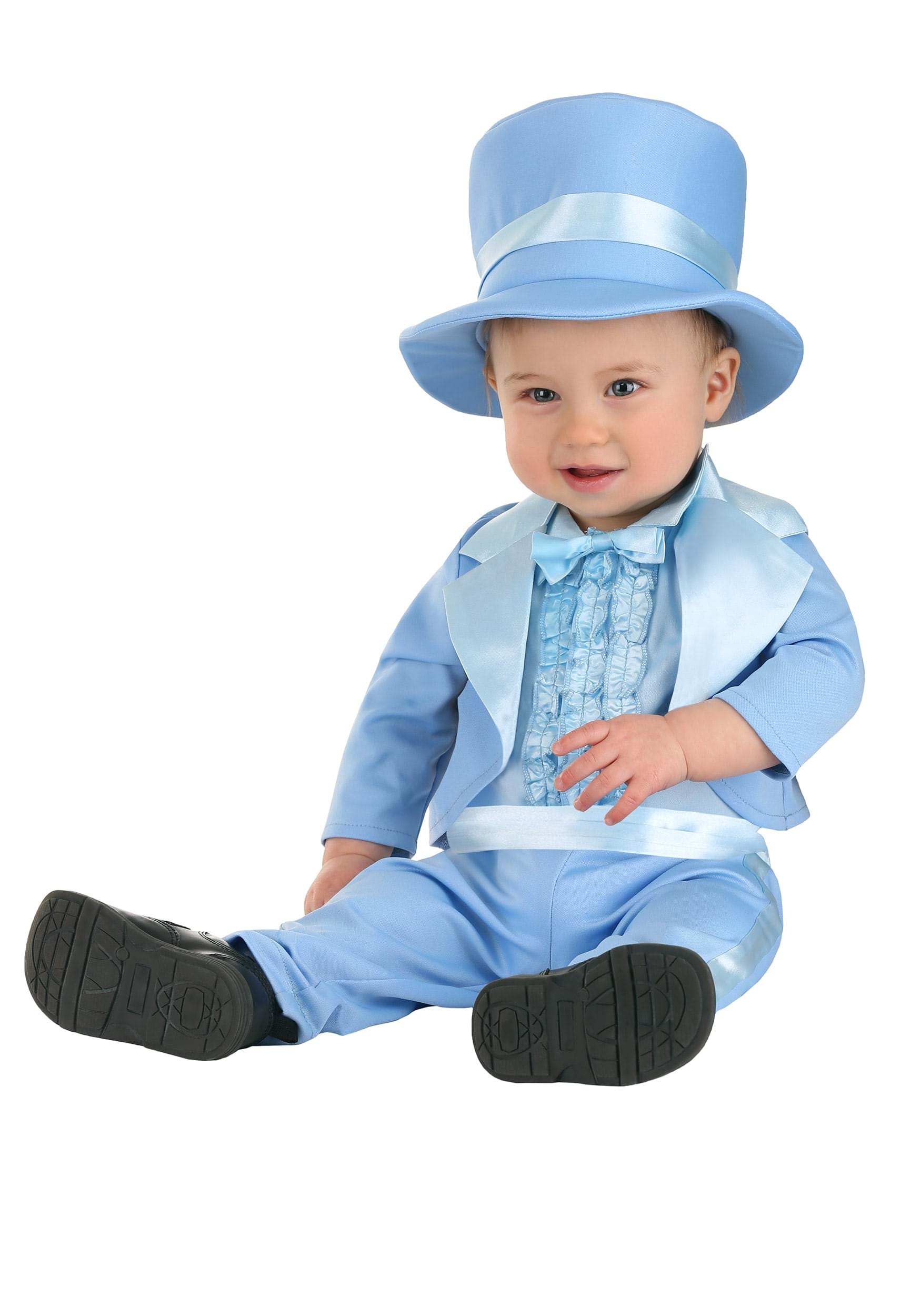 HalloweenCostumes.com FUN Costumes Powder Blue Infant Suit Costume ...